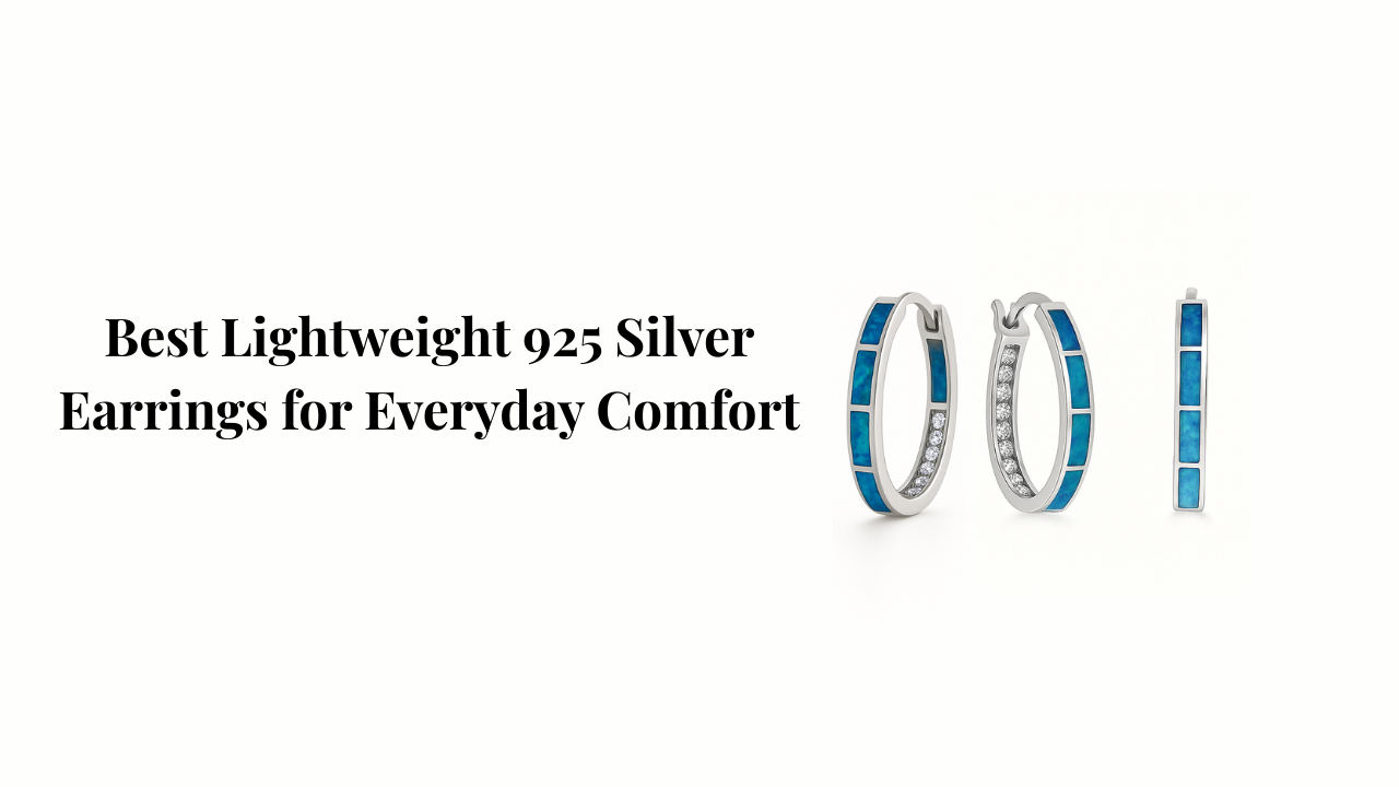 Best Lightweight 925 Silver Earrings for Everyday Comfort – Klarity